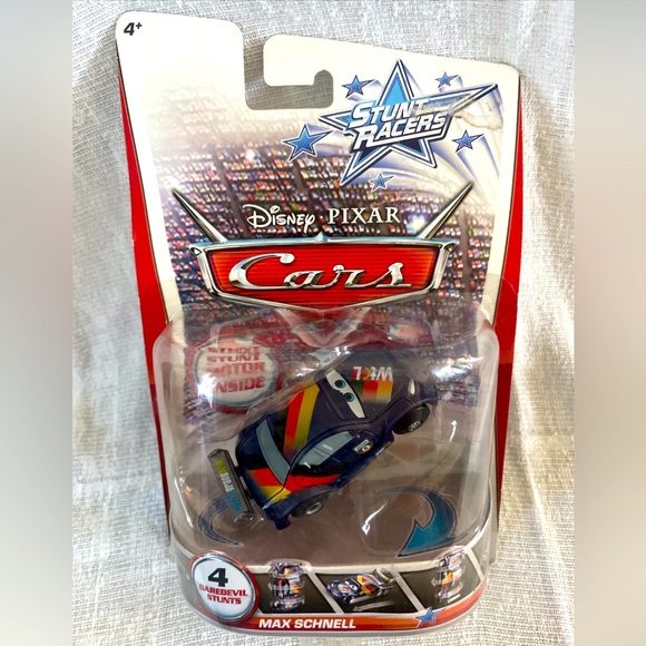 Mattel | Toys | Disney Pixar Cars Stunt Racers Max Schnell 4 Daredevil ...